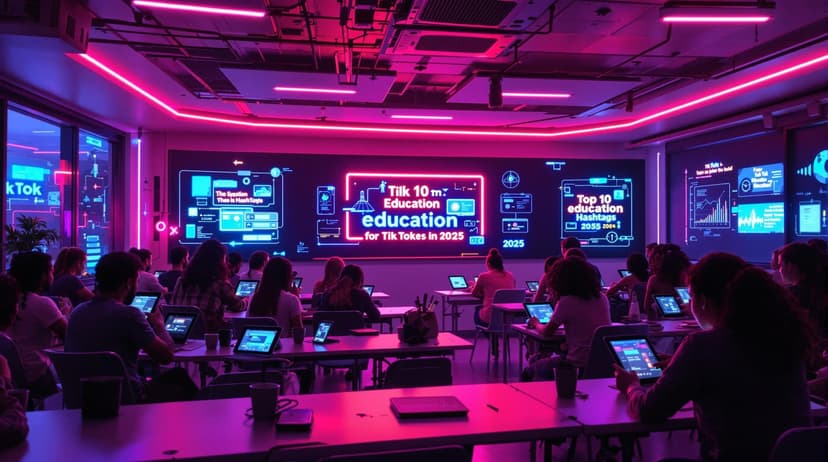 Top 10 Education Hashtags for TikTok 2025